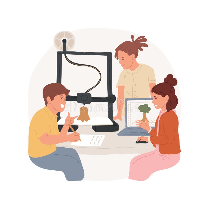 Character Cartoon 3d Printing Stock Illustrations – 294 Character ...