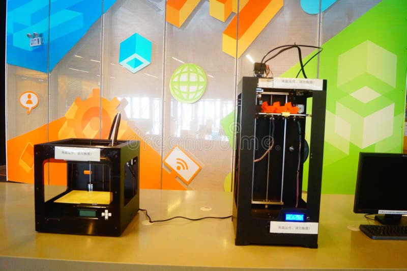 3D printing equipment editorial photography. Image of asia - 86362167