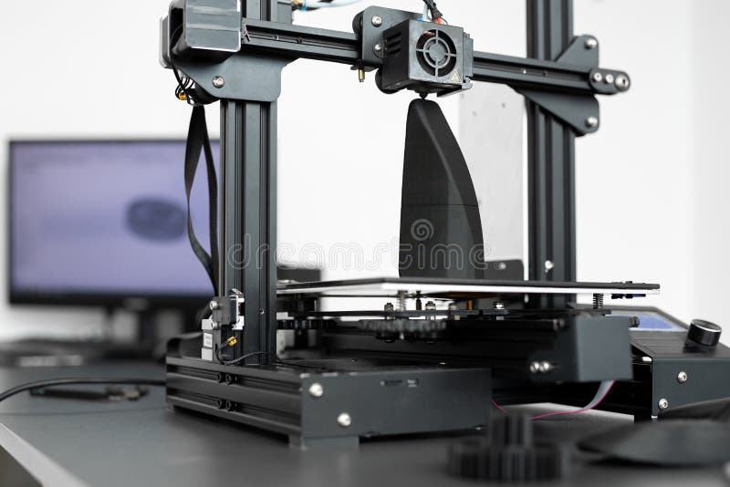 3D Printing Machine Operation in the Laboratory. Stock Image - Image of ...