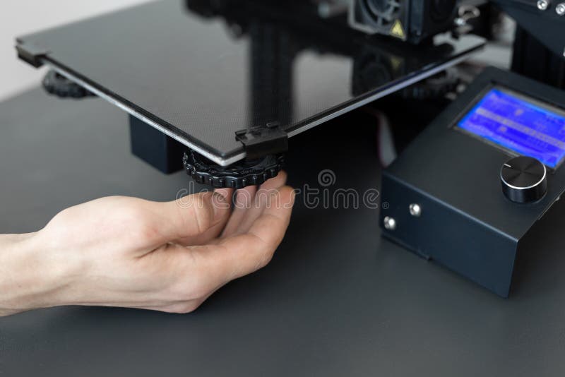 3D Printing Machine Operation in the Laboratory. Stock Photo - Image of ...