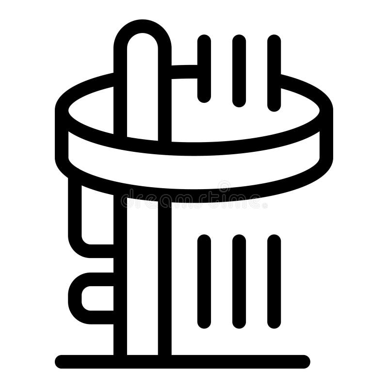 3d Printing Pen Creating Round Shape Icon, Line Style Stock ...