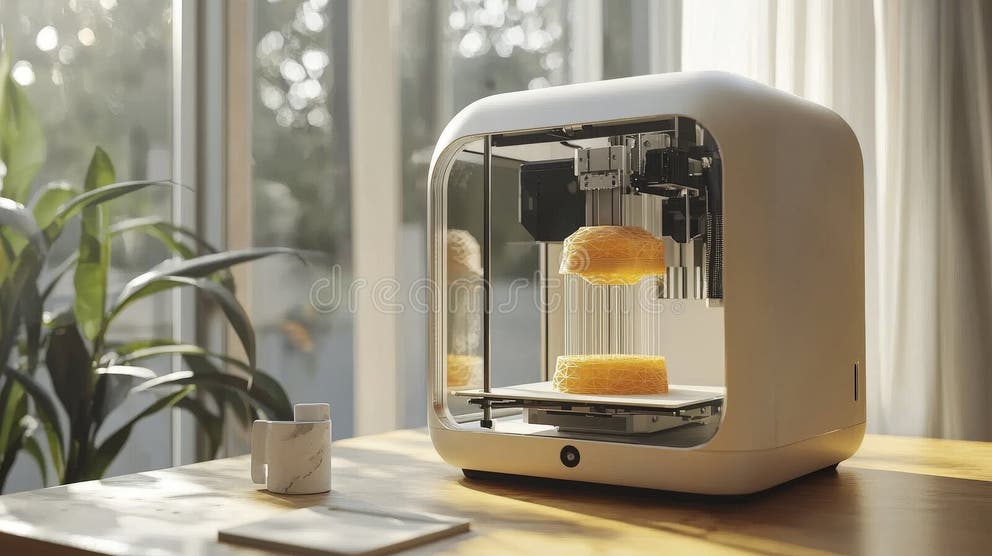 3d Printing Process of a Model in a Modern Workspace Dynamic ...