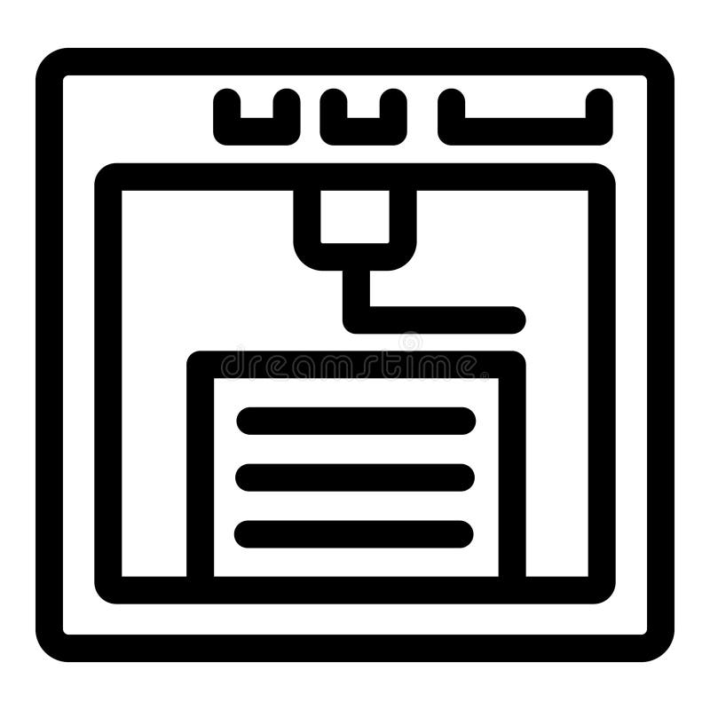 3d Printing Software Creating Digital Model on Computer Screen Stock ...