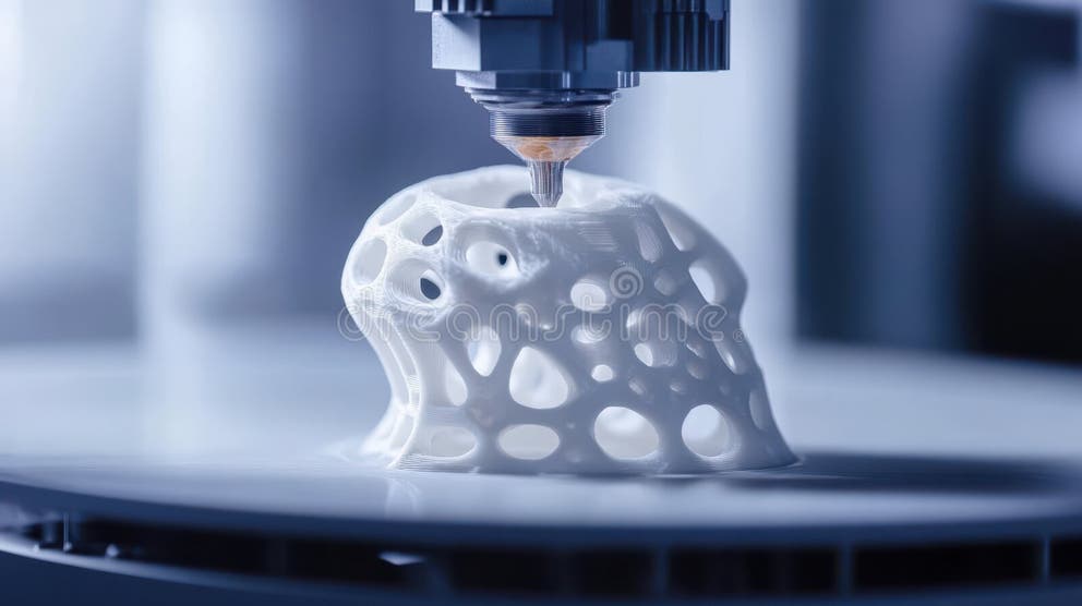 3D Printing Technology Creating Complex Designs with Precision in a ...