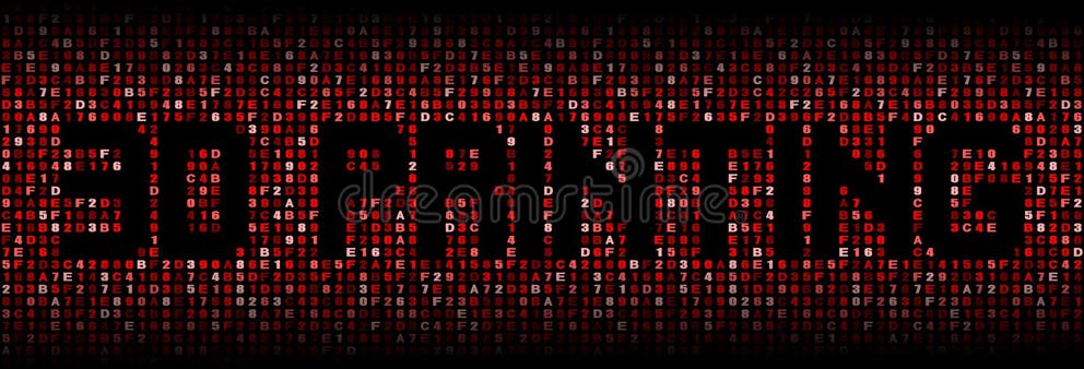 3D Printing Text on Hex Background Illustration Stock Illustration ...