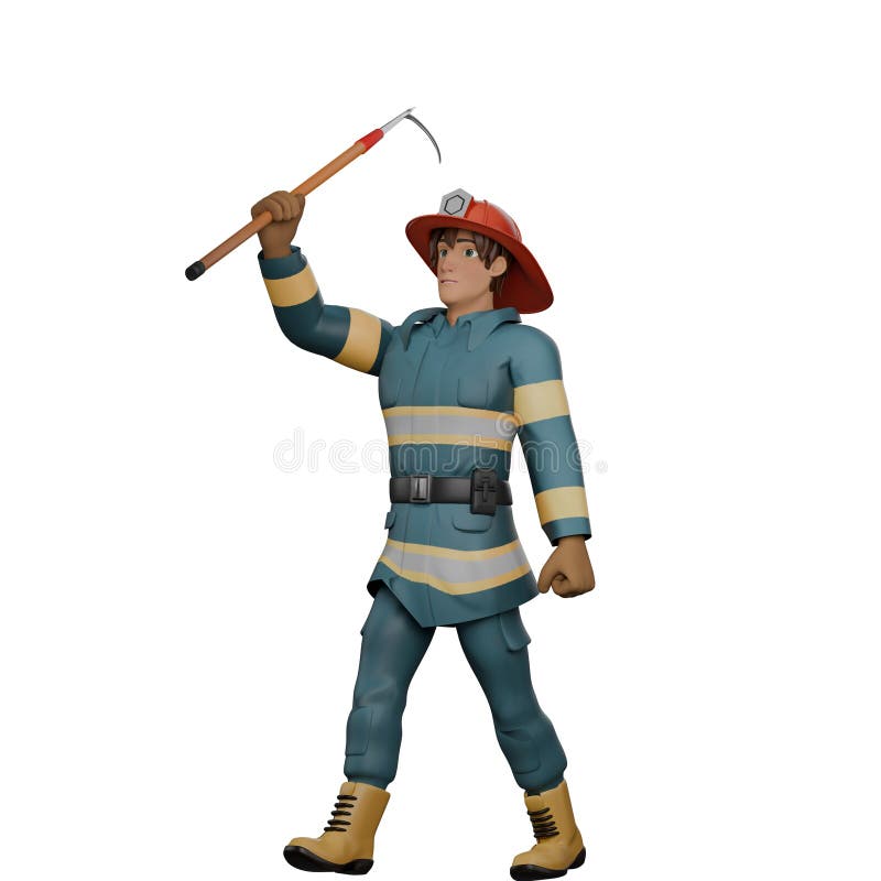 Firefighter Pose Stock Illustrations – 262 Firefighter Pose Stock ...