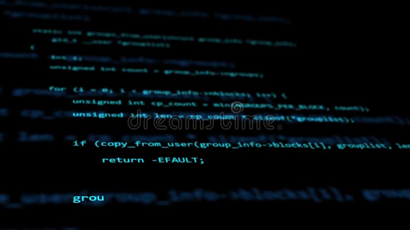 Programming Code Abstract Background Programming And Coding Concept Stock Footage Video Of