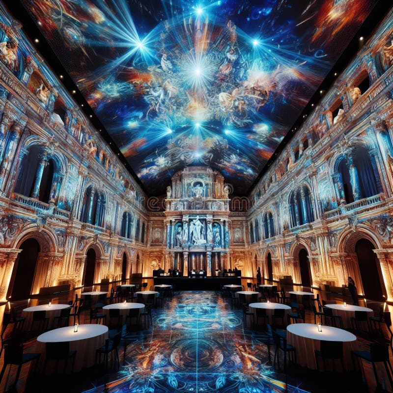 D Projection Mapping the Entire Venue is Transformed into a D Stock ...