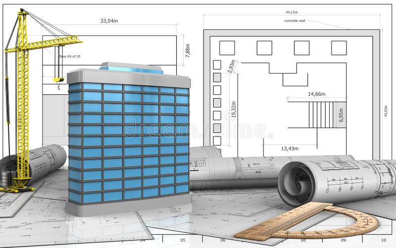 Generic Blueprint Stock Illustrations – 336 Generic Blueprint Stock ...