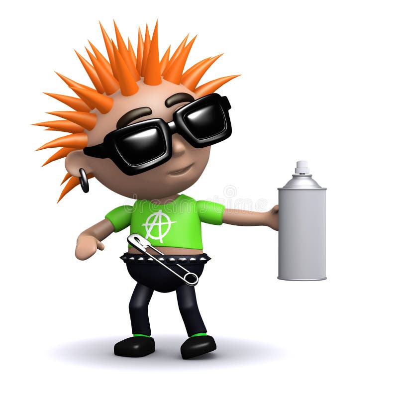 Punk Sprays Stock Illustrations – 1 Punk Sprays Stock Illustrations ...