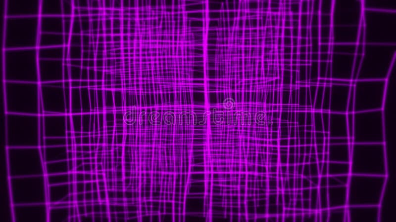 3D Purple Abstract Cube Animation VJ Loop Motion Intro Background Stock ...