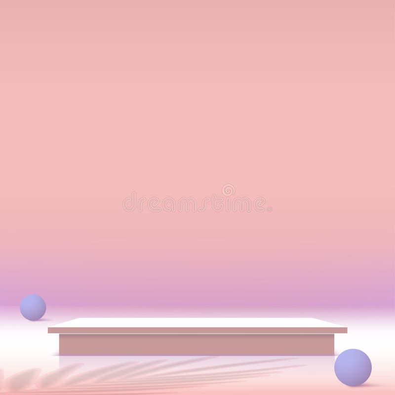3d Purple Color Podium and Minimal Purple Wall Scene Vector Stock ...