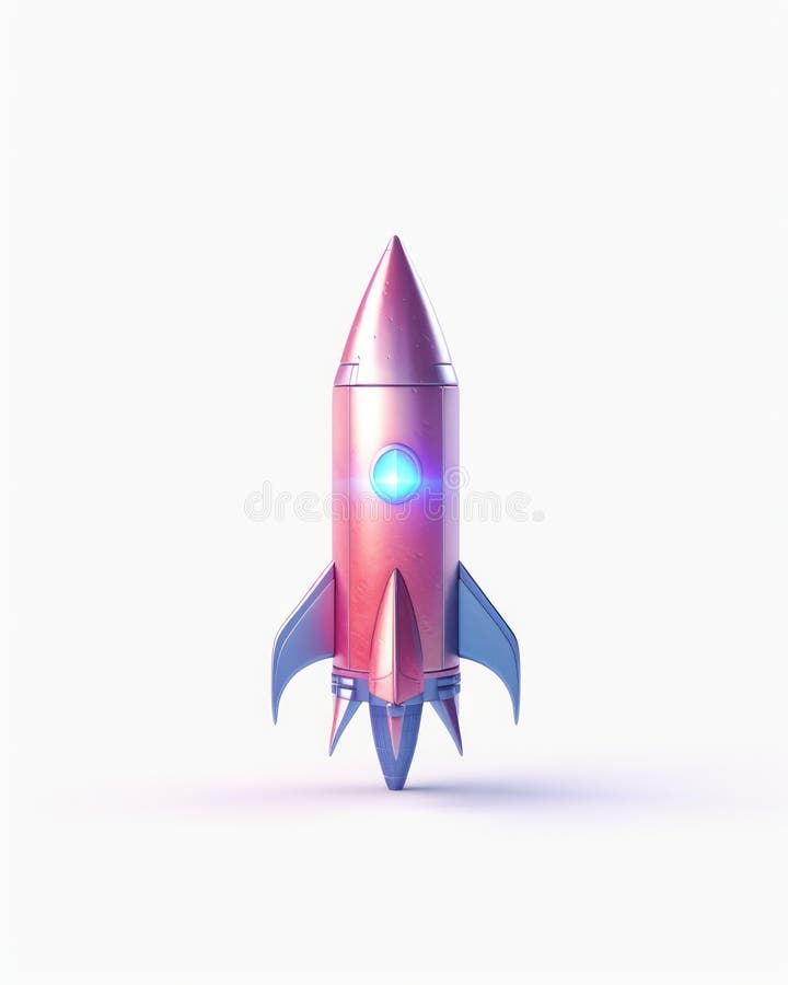 Rocket Isolated Purple Background Stock Illustrations – 1,122 Rocket ...