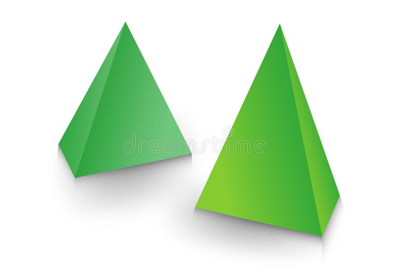 3d Pyramid Package, Box, Product Design,Vector Illustration. Stock ...