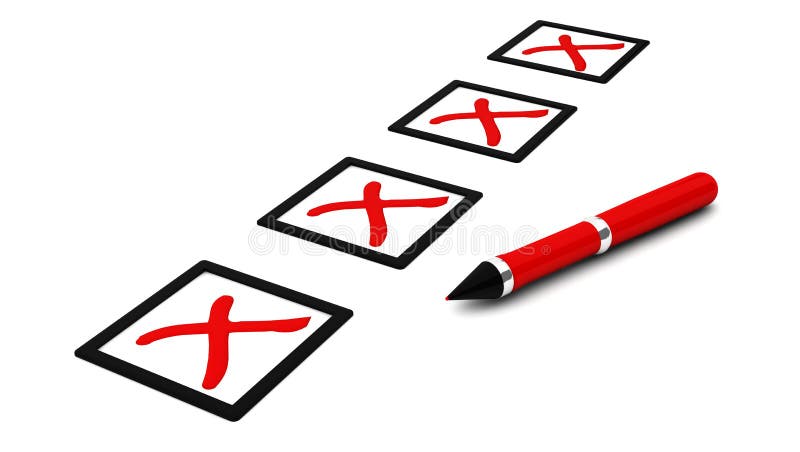 3d Check mark stock illustration. Illustration of approval - 30934547