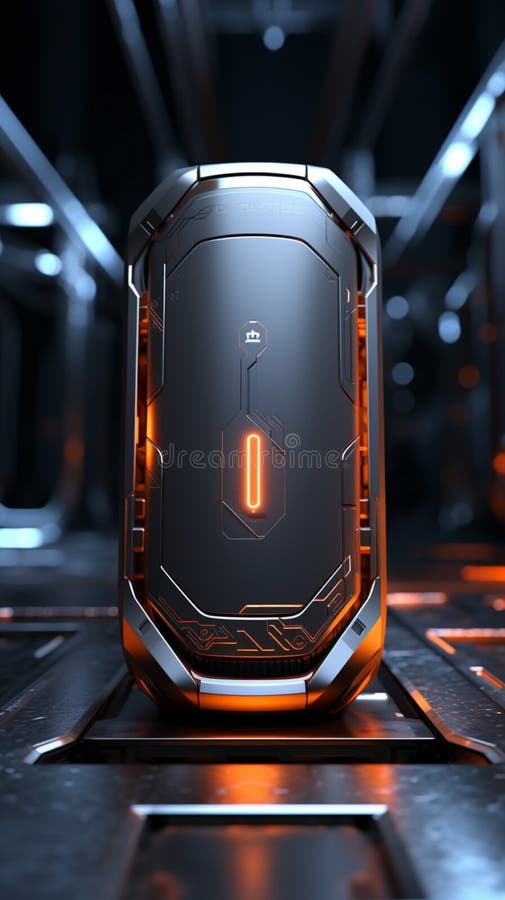 3D Quick Charge Battery Meets Futuristic Tech Backdrop in Stunning 3D ...