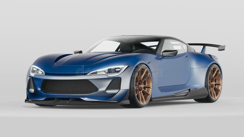 3D racing car stock illustration. Illustration of performance - 257175166