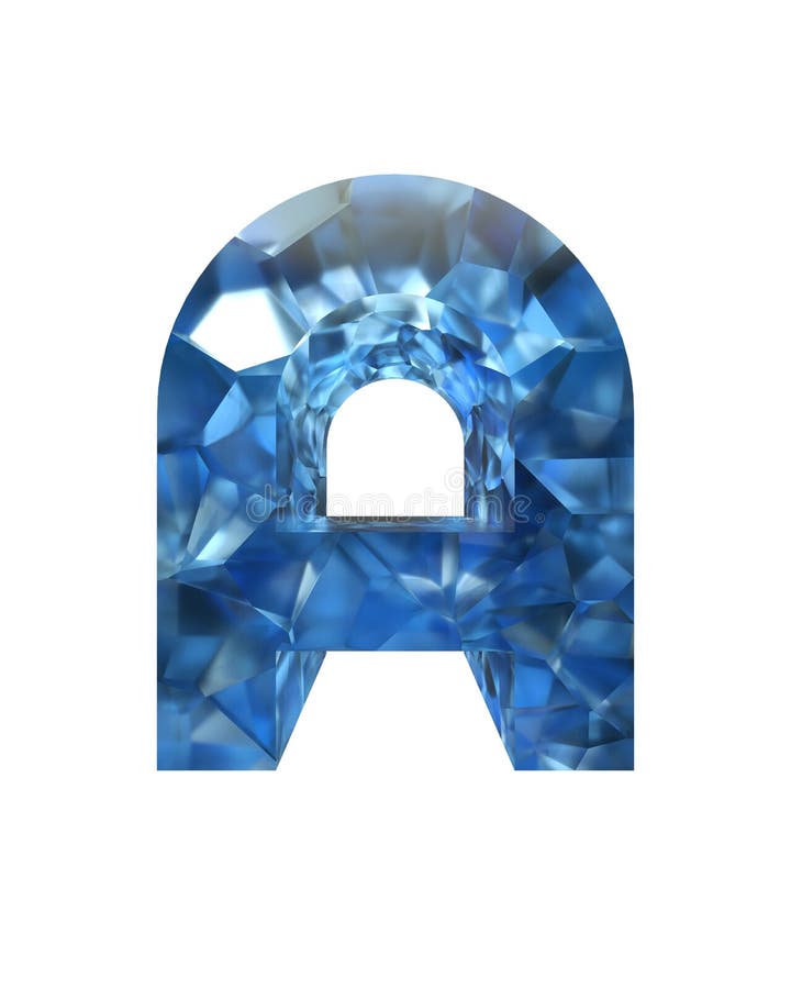 The Alphabet Of Red Crystals. Ruby Letters. Glamor And Luxury Alphabet ...