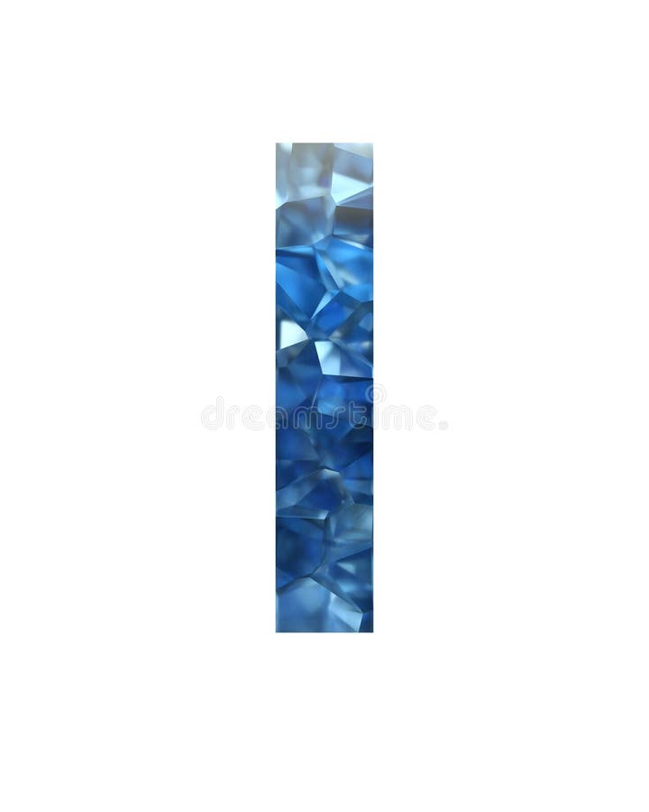 3d Realistic Crystal Alphabet. Elegant Alphabet. 3d Renderings. Stock ...