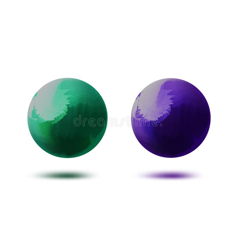 3d Realistic Crystal Ball Vector Icon Illustration Stock Vector ...