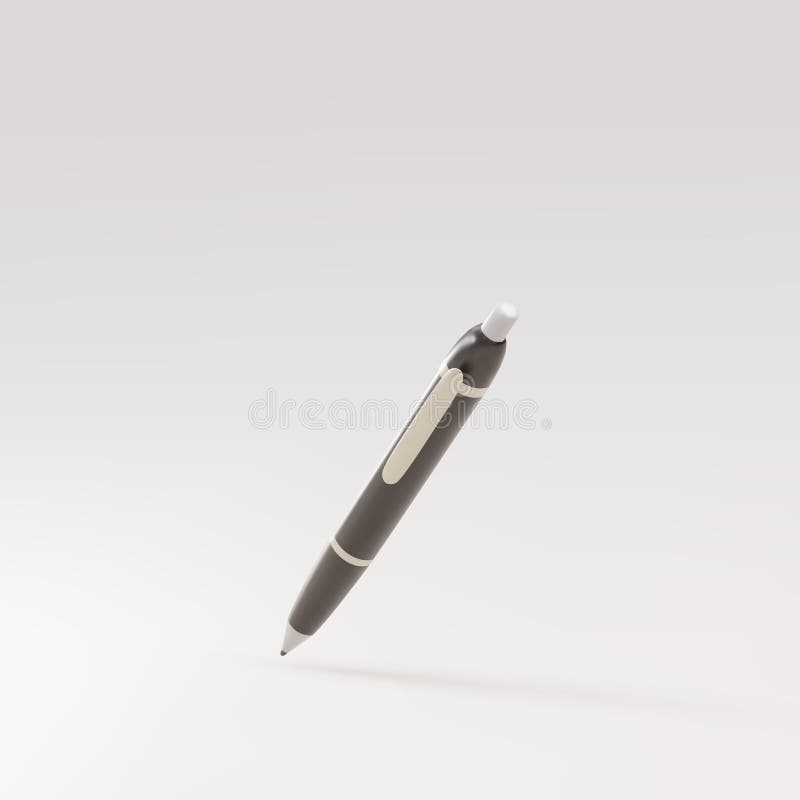 3d Realistic Gold Pens Icon. Vector Illustration Stock Vector ...
