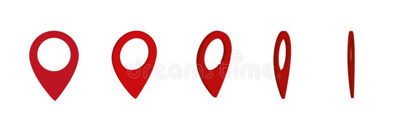 Realistic Location Hotel 3d for Concept Design. Location Mark ...