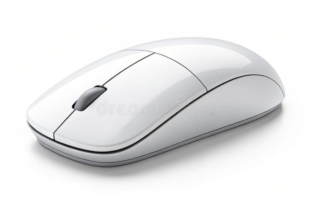 3d Realistic Mouse Cursor Illustration Stock Illustration ...