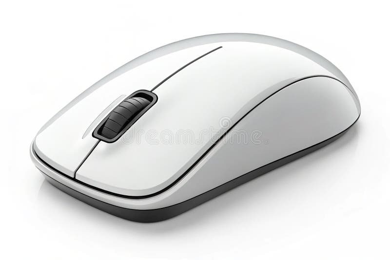 3d Realistic Mouse Cursor Illustration Stock Illustration ...