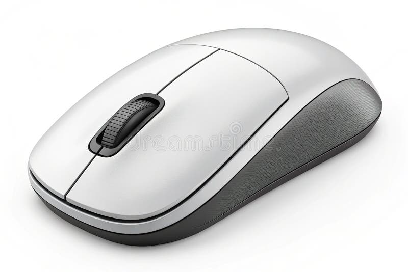 3d Realistic Mouse Cursor Illustration Stock Illustration ...