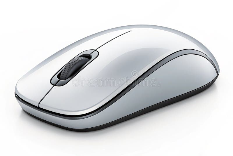 3d Realistic Mouse Cursor Illustration Stock Illustration ...