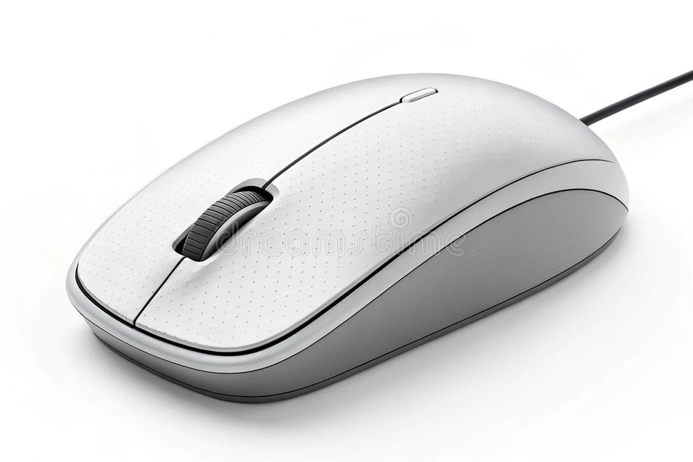 3d Realistic Mouse Cursor Illustration Stock Illustration ...