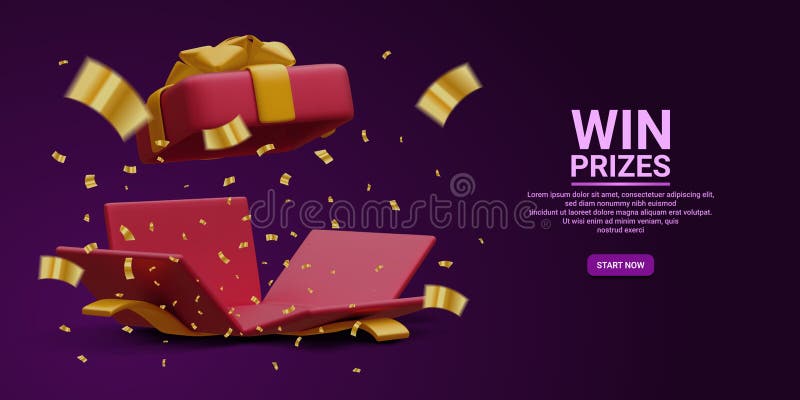 Win Prizes Gift Box Stock Illustrations – 314 Win Prizes Gift Box Stock ...