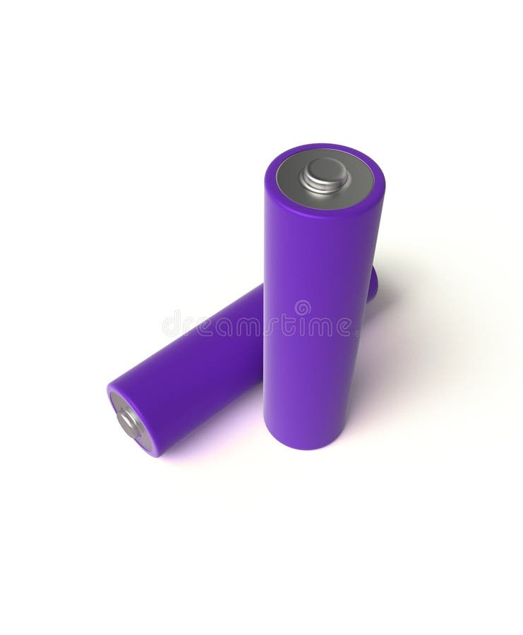 Alkaline battery stock illustration. Illustration of empty - 100118595