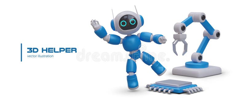 Virtual Helper Cartoon Stock Illustrations – 458 Virtual Helper Cartoon ...