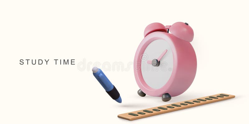 Study time stock illustration. Illustration of study - 74867255