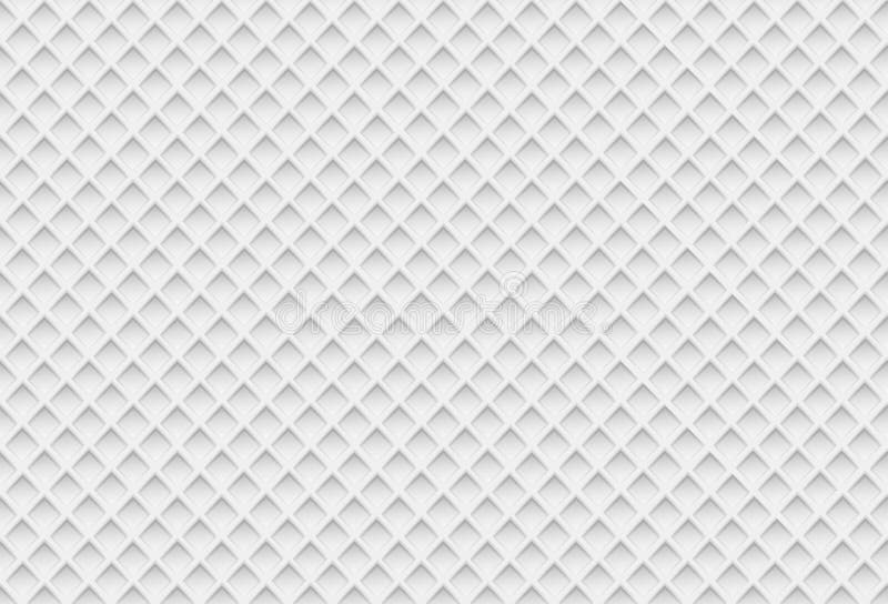 3d Realistic Vector Illustration. White Waffle Texture Towel Pattern ...