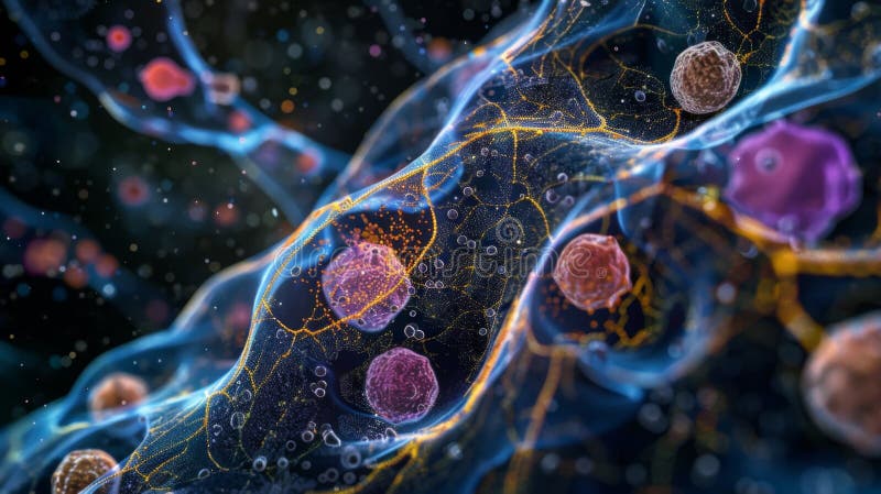 A 3D Reconstruction of a Cells Inner Workings with Mitochondria ...