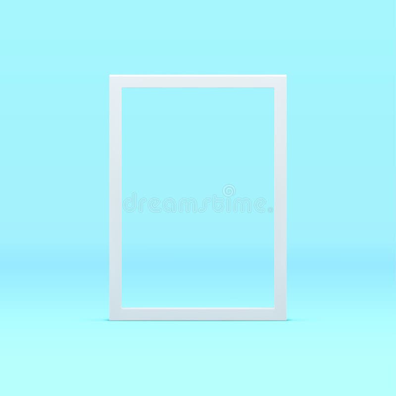 3d Rectangular Border Product Promo Performance Space Decor Element ...