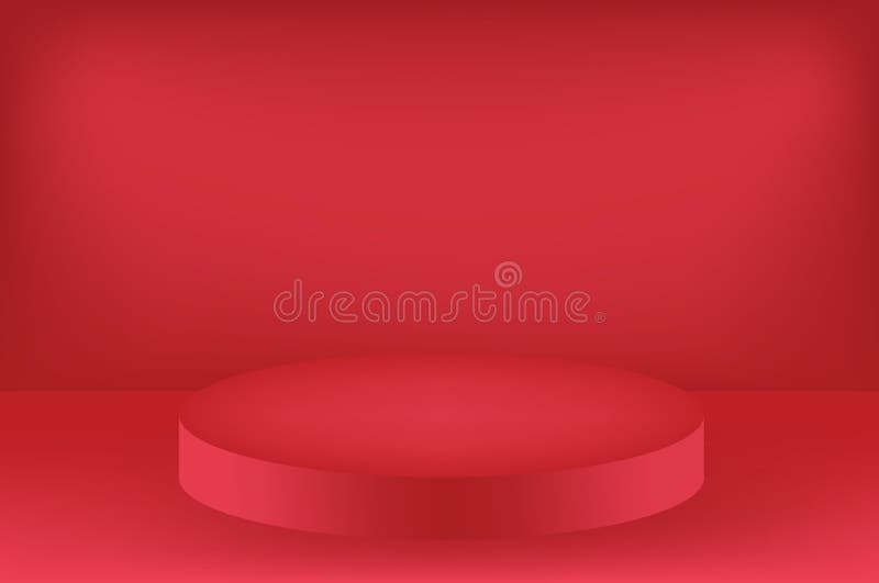 Red Background Spotlight Middle Stock Illustrations – 101 Red ...