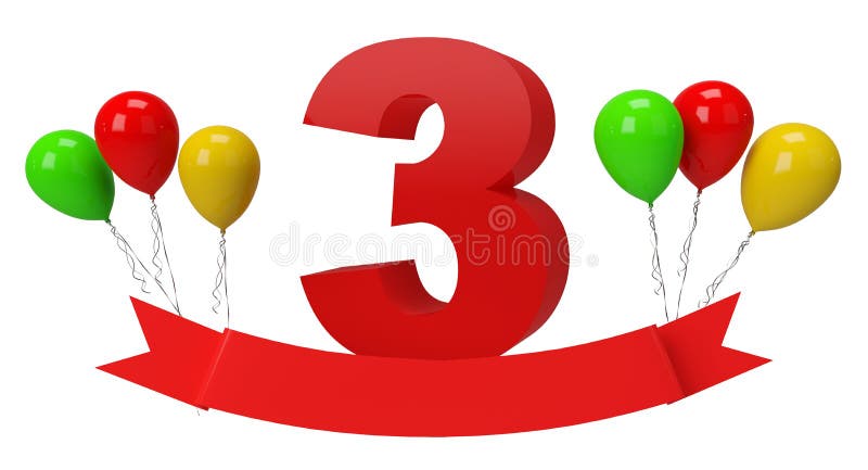 Three Ballon Red 3d Stock Illustrations – 96 Three Ballon Red 3d Stock ...