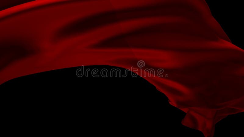 3d Red Cloth Falling stock footage. Video of wind, cloth - 64334554