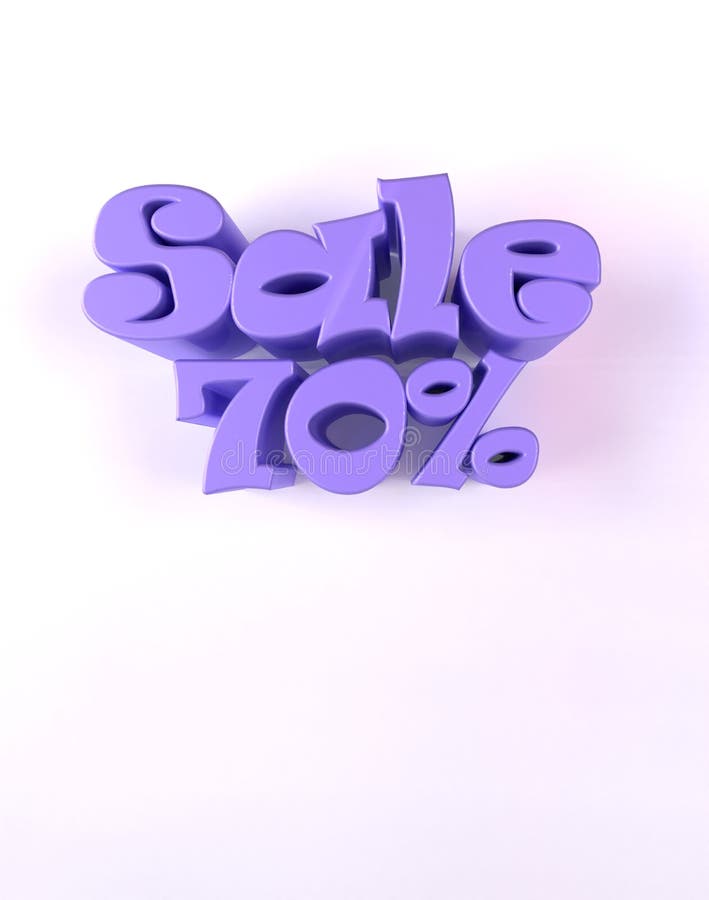 3d Red 70 Eighty Percent Sign on White Background 3d Illustration Stock ...