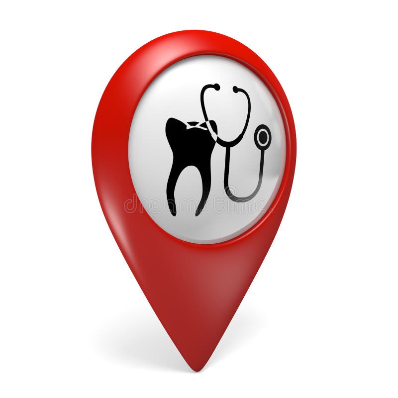 Tooth Symbol Set. Vector Illustration Stock Vector - Illustration of ...