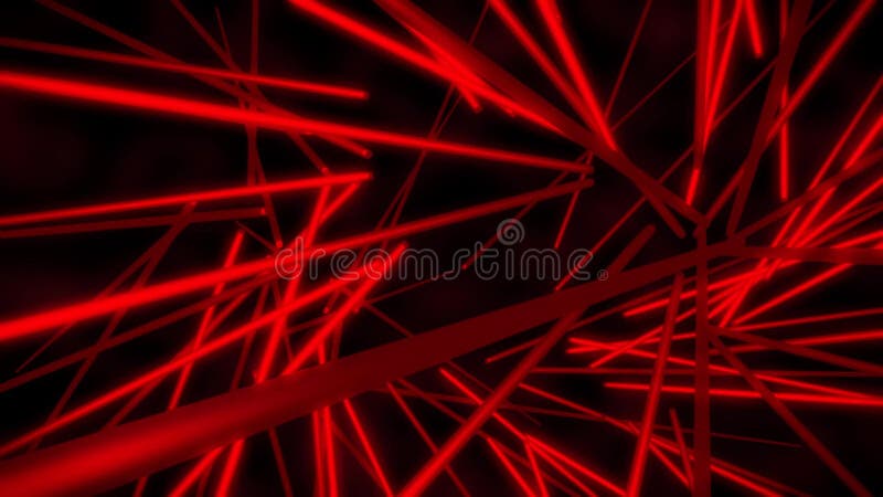 3D Red Neon Tubes Vortex VJ Loop Abstract Motion Background Stock ...