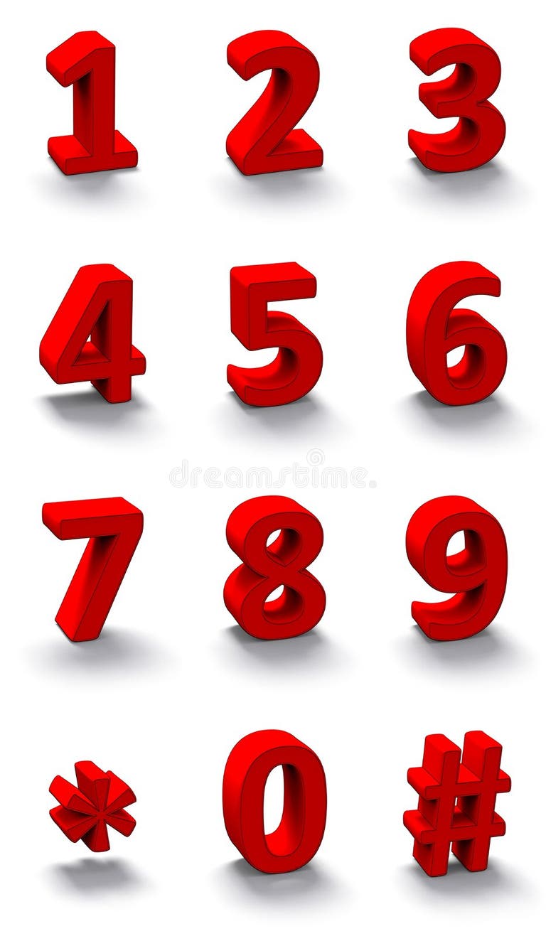 Numeric Red Stock Illustrations – 6,388 Numeric Red Stock Illustrations ...