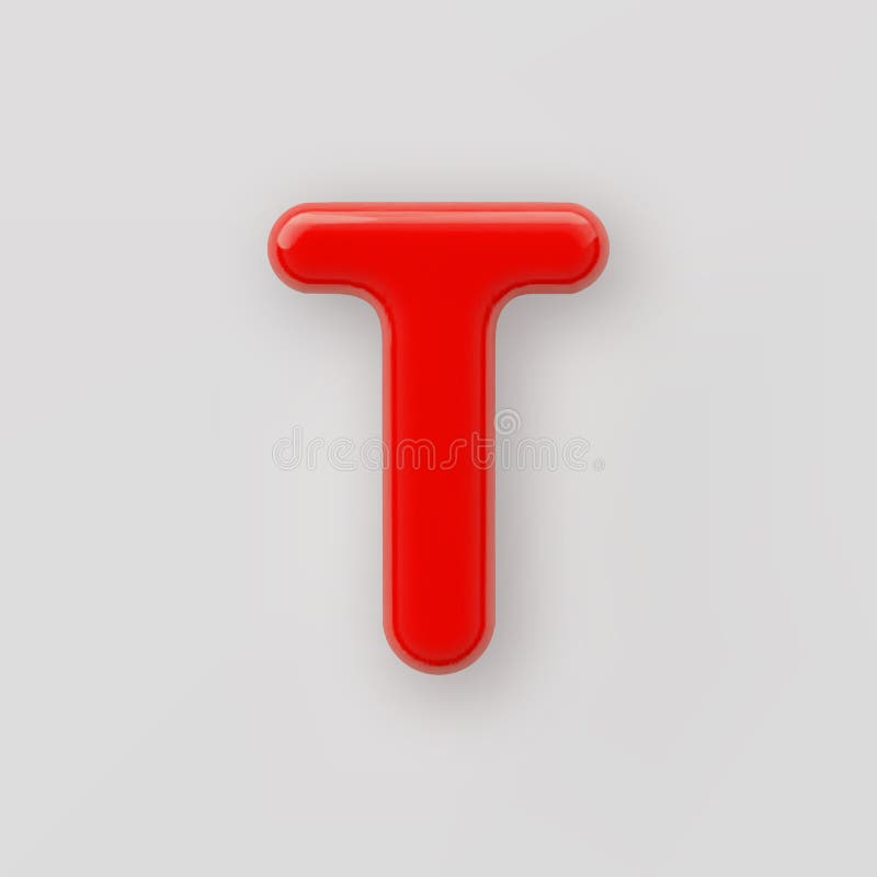 Glossy Red Letter T Stock Illustrations – 265 Glossy Red Letter T Stock ...