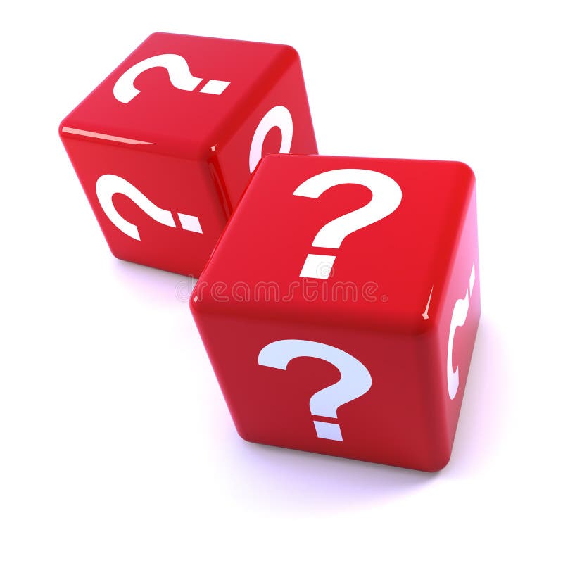 3+ Dice question marks Free Stock Photos - StockFreeImages