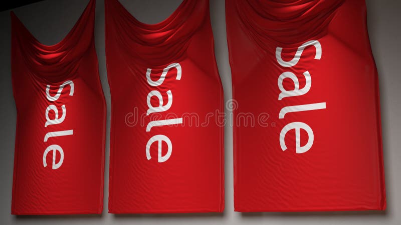 3D Render of Shopping Center Building with Reflection Stock ...