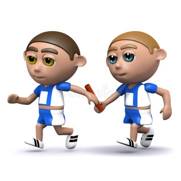 Cartoon Relay Race Stock Illustrations – 242 Cartoon Relay Race Stock ...