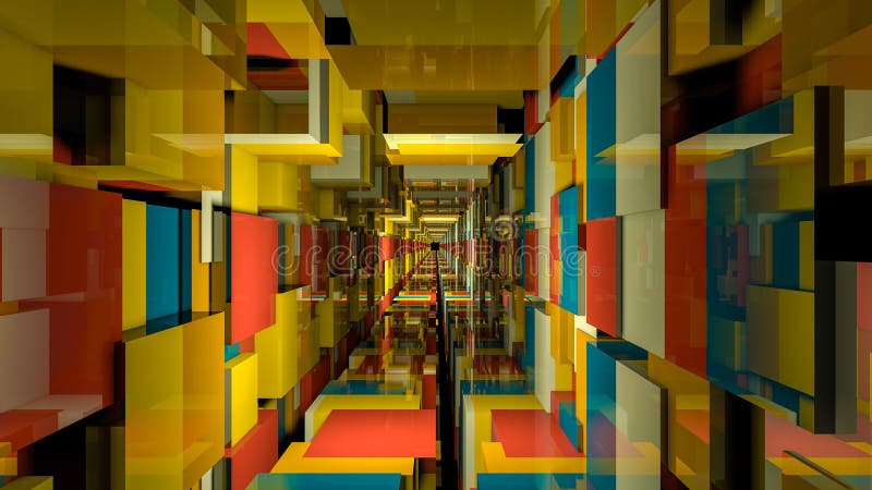 3d Render Abstract Background. Long Corridor Stock Illustration ... 3d Render Abstract Background. Long Corridor Stock Illustration ...